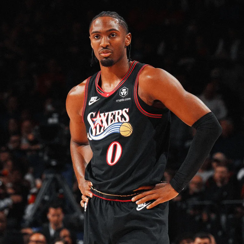 [流言板]经典！NBA官方晒76人复古LOGO地板和球衣：这不是2000年-NBA-76人专区-虎扑社区