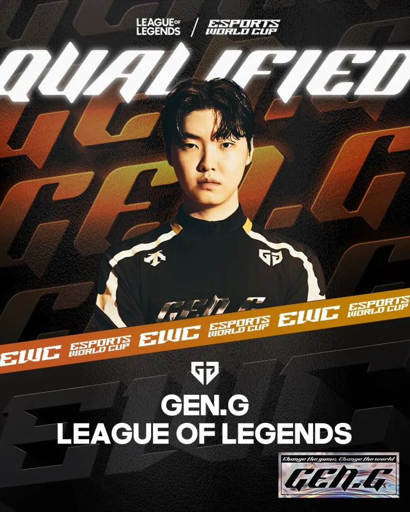 [流言板]GEN庆贺晋级EWC：7月利雅得与全世界最棒的队伍们同台竞技-英雄联盟丨LPL-虎扑社区