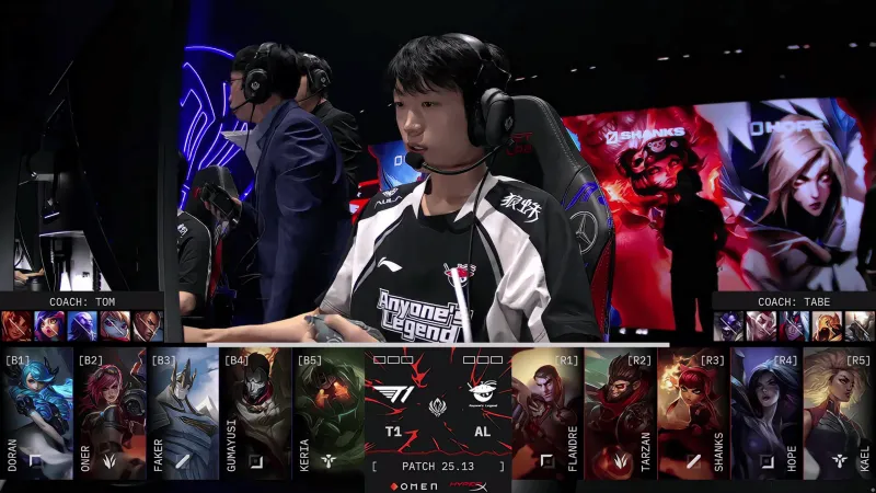 [赛后]AL 1-0 T1：卡莎操作拉满后期接管比赛，AL突然发力先下一城-英雄联盟丨LPL-虎扑社区