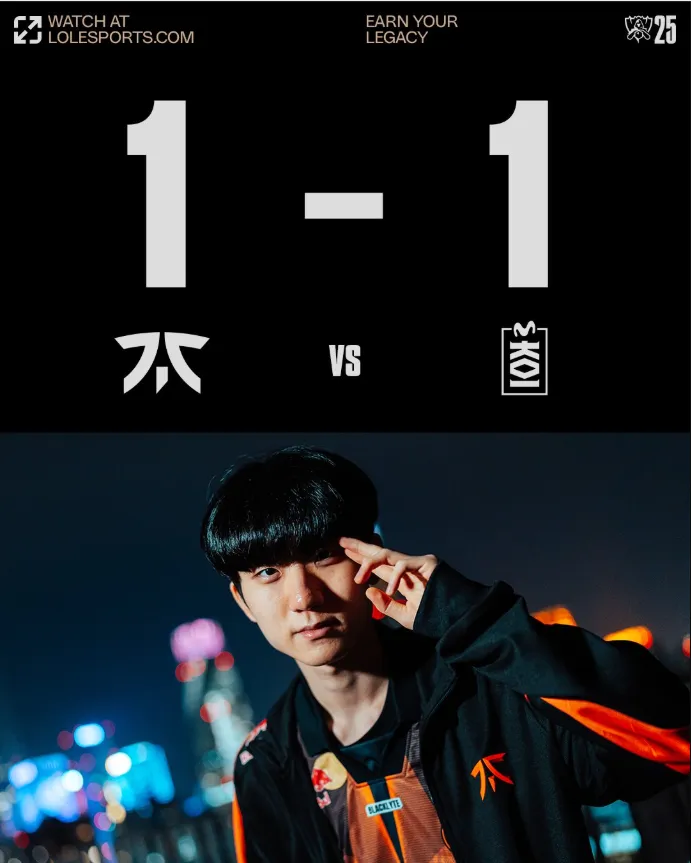 [赛后]FNC 1-1 KOI：前期野辅发力奠定优势，FNC强势碾压扳回一局-英雄联盟丨LPL-虎扑社区