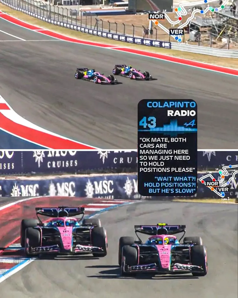 ESPN：Alpine车队指令“保持位置”-汽车-F1赛车区-虎扑社区